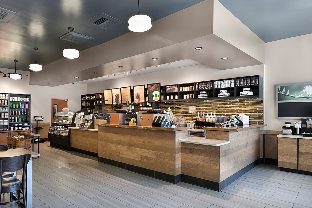 Starbucks Counter Display